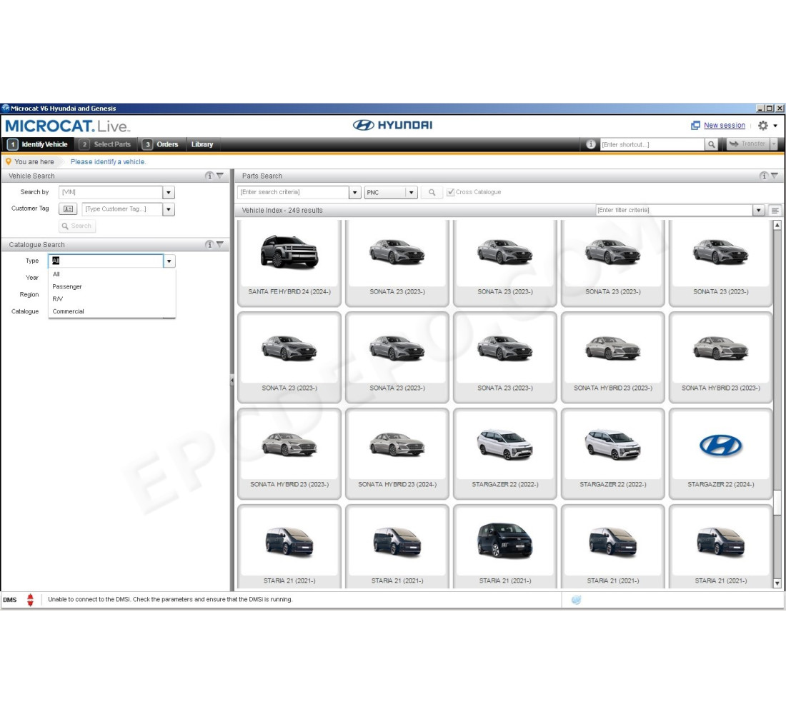 Hyundai & Genesis MCAT epc spare parts catalog 2025