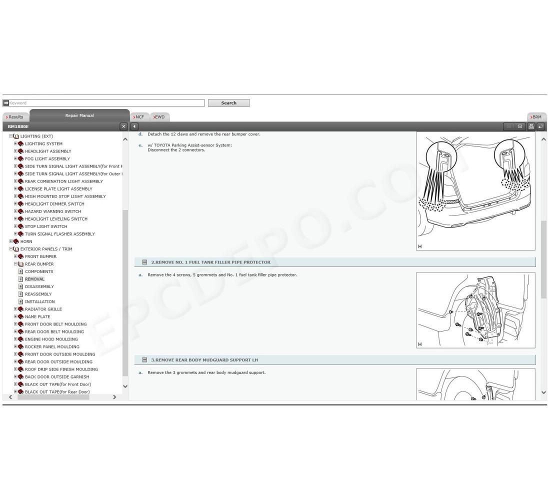 Toyota Innova 2011 - 2015 service & repair manual