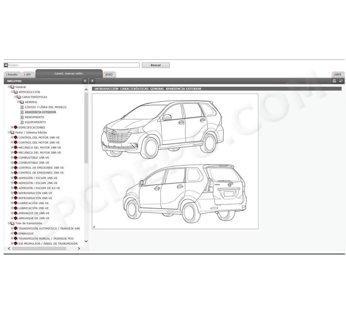 Toyota Avanza 2011 - 2019 manual de servicio