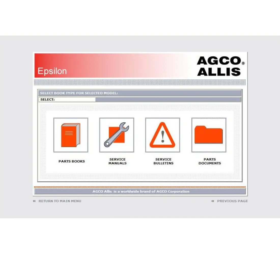 AGCO ALLIS EPC SPARE PARTS CATALOG 2021