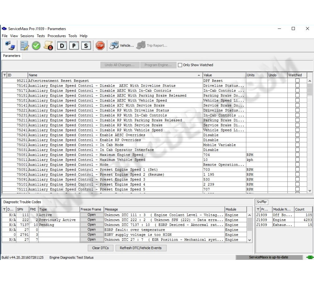 NAVISTAR INTERNATIONAL MAXXFORCE SERVICEMAXX ENGINE SERVICE TOOL